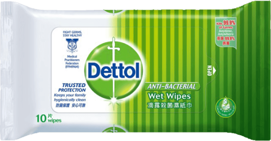 Dettol Anti-Bacterial Wet Wipes | Dettol