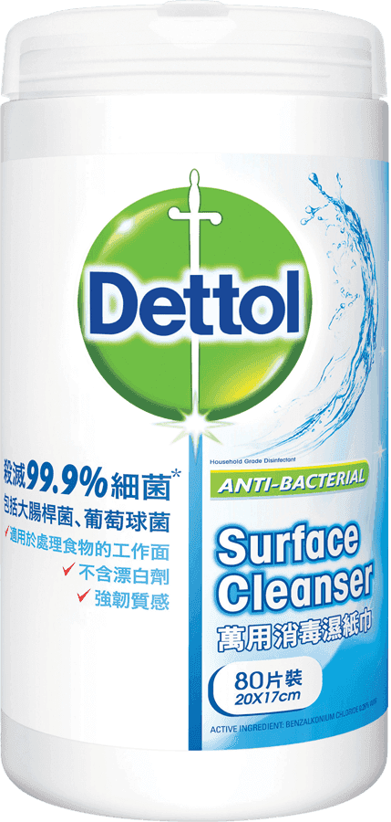 Dettol Disinfecting surface wipes - Original | Dettol